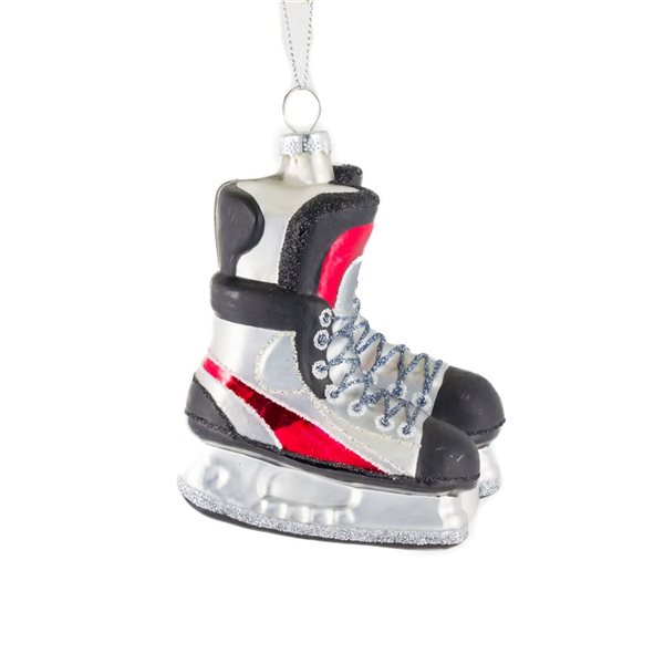 Starlight Collection 2-Pack Silver Hockey Skates Ornament DK5950-JJ-P2 ...