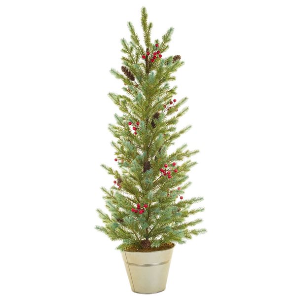 Starlight Collection 4-ft Green Artificial Christmas Trees T8489-JJ | RONA