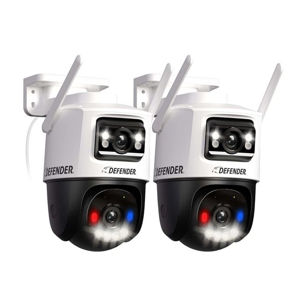Defender AI Powered Guard Dual Lens MAX PTZ Camera Without SD Card 2 ...