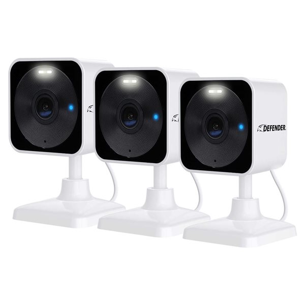 Caméra de sécurité filaire intérieure/extérieure GO 2K de Defender avec ...