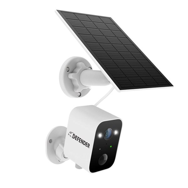 Defender Solar Powered 4K/8 MP AI Everwatch Wireless Outdoor Security ...
