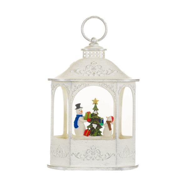 Starlight Collection Lantern Snow Globe w/ LED Light and Motorized ...