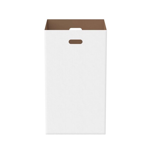 Gritt Commercial Corrugated Cardboard Waste Receptacle Bin and ...