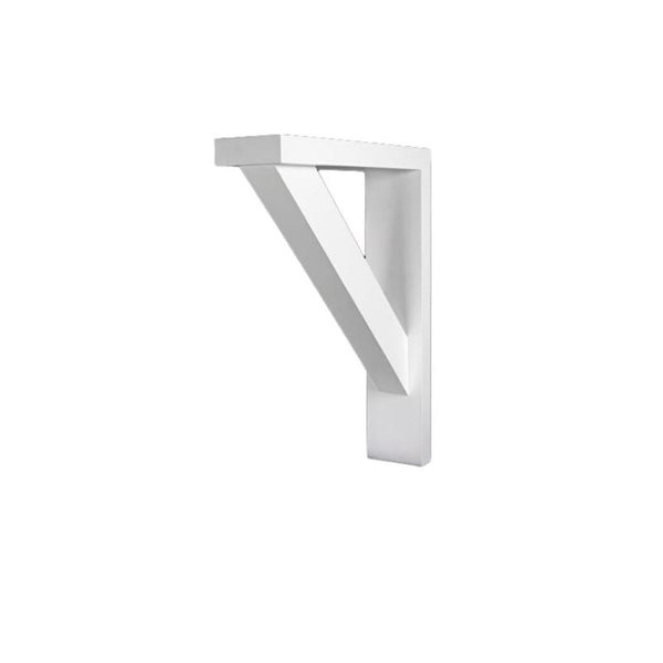 FOAMCORE 30 x 6-in White Wall Bracket P502 | RONA