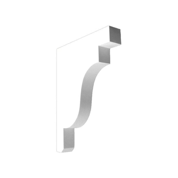 FOAMCORE 24 x 3-in White Wall Bracket WB1061 | RONA