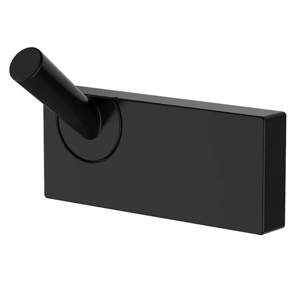 Agua Canada Doriano Matte Black Round Robe Hook DORIANO-BK | RONA