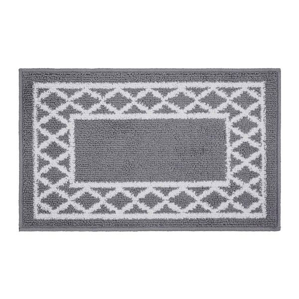 Marina Decoration 20 x 32-in Moroccan Trellis Non-Slip Rubber Backing ...