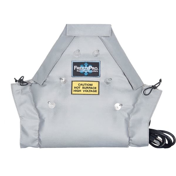 UniTherm International FreezePro 24 x 24-in Ceramic Fibreglass Valve ...