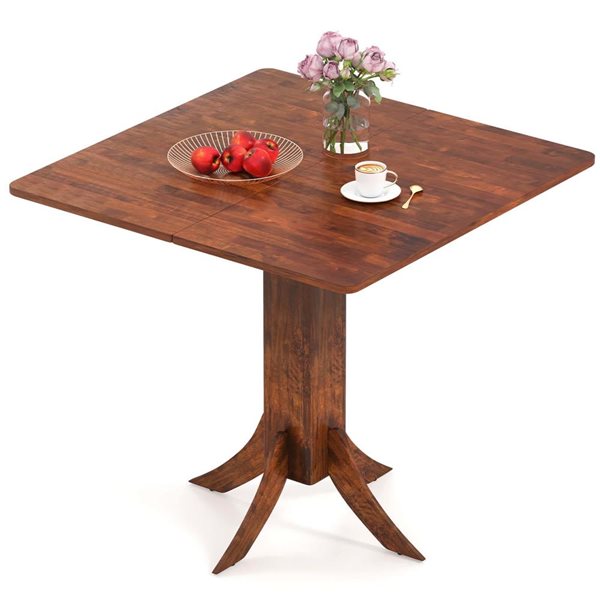 Costway Wood Square Bar Dining Table HCST06326 | RONA