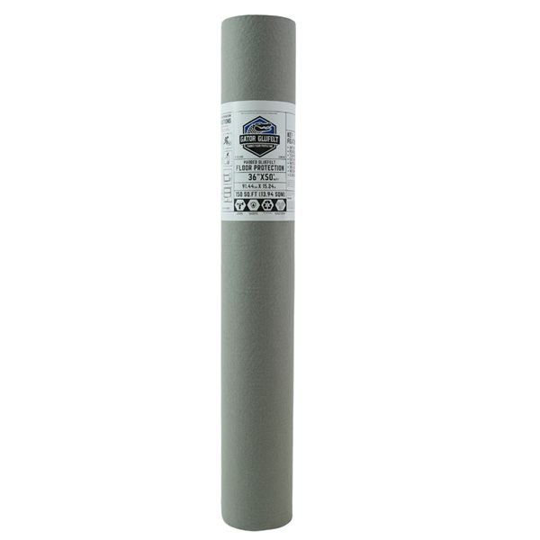 GATOR GUARD Gator GluFelt Adhesive Padded Floor Protection 36-in x 50 ...
