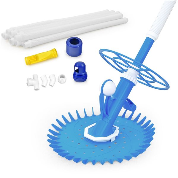 Costway Upgraded Automatic Swimming Pool Vacuum Cleener and Sweeper ...