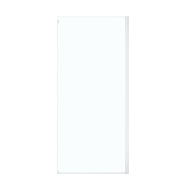 Panneau latéral de douche sans cadre Selby par OVE Decors fini chrome ...