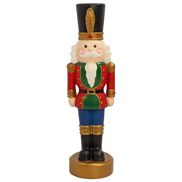 Sunnydaze Decor 37‑in Tommy the Toy Soldier Nutcracker Statue FC-0861 ...