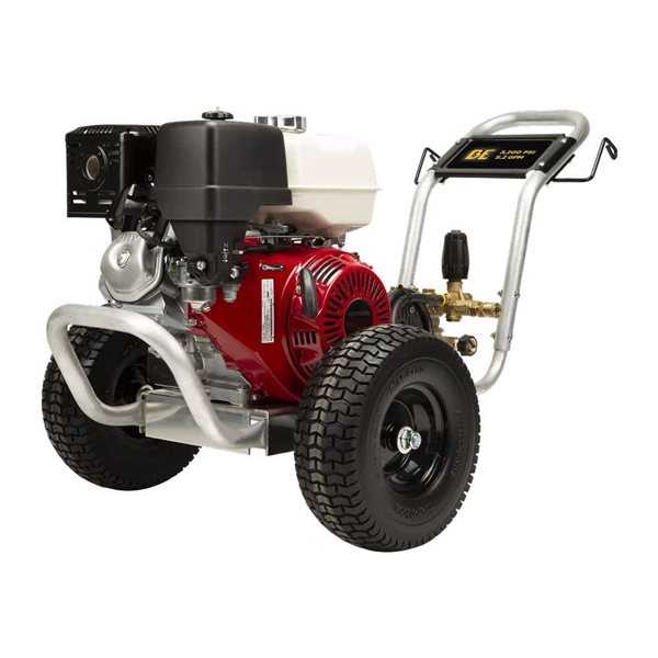BE Power Equipment 4200-PSI 4.2-GPM Cold Water Gas Pressure Washer with ...