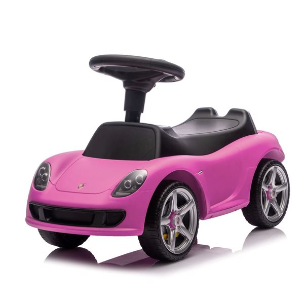 Freddo Porsche 911 Carrera GT Foot-Powered Ride-On Car for Kids - Pink ...